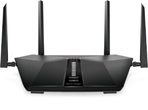 netgear nighthawk ax6 6-stream ax4300 wifi 6 router (rax45-100nas) (renewed)