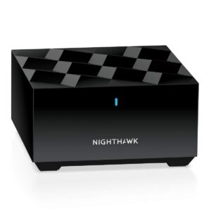 netgear nighthawk mesh wifi 6 add-on satellite - works with your nighthawk mesh wifi system, add up to 1,500 sq ft, speeds up to 1.8 gbps (ms60-100eus)