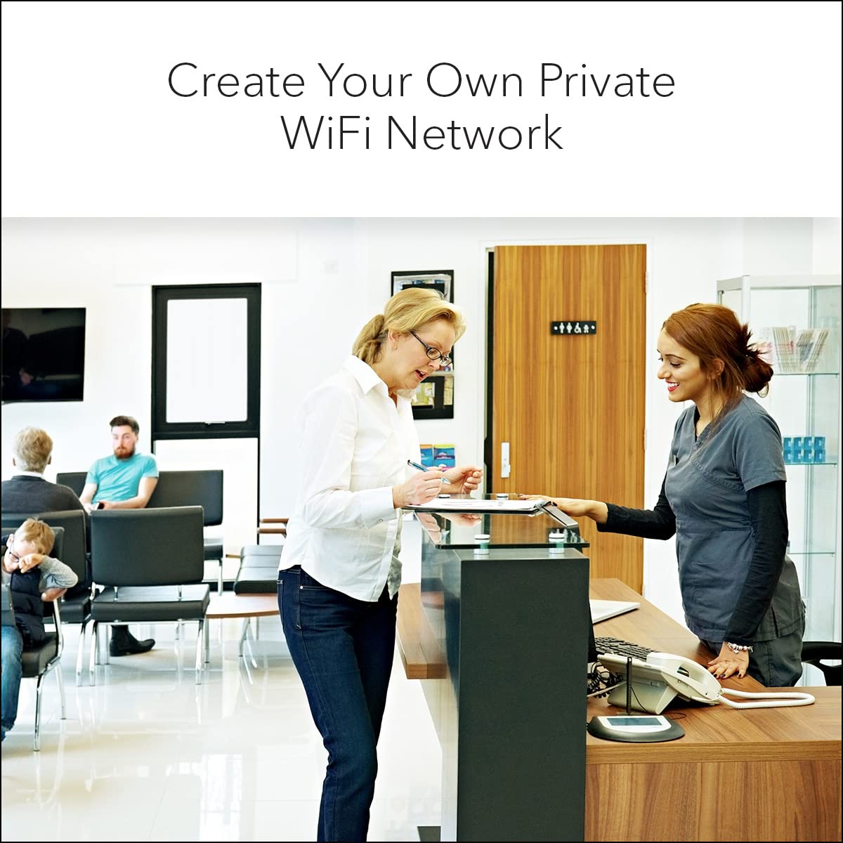 NETGEAR WiFi 6 Access Point (WAX214v2) - Dual Band PoE Access Point AX1800 Wireless Speed