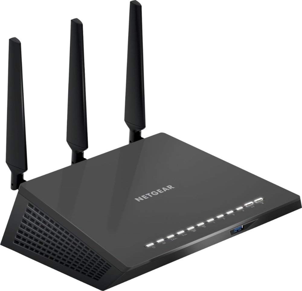 NETGEAR - Nighthawk AC2600 Dual-Band Wi-Fi Router - Black (Renewed)