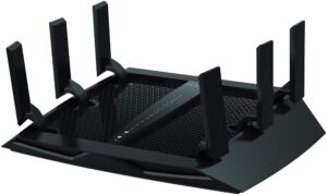 netgear netgear r8000-100uks r8000 nighthawk x6 - ac3200 tri-band wifi wireless gigabit cable router (renewed)