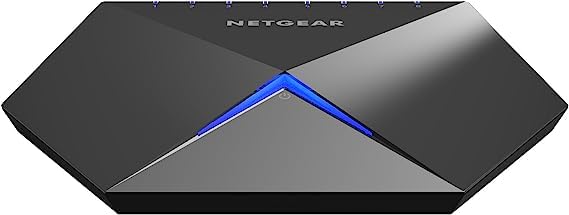 NETGEAR Nighthawk S8000 Gaming & Streaming Advanced 8-Port Gigabit Ethernet Switch (GS808E) Renewed