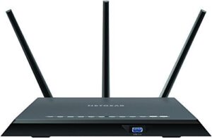 netgear r7000-100nas nighthawk r7000 - wireless router - 4-port switch - gige - 802.11a/b/g/n/ac - dual band