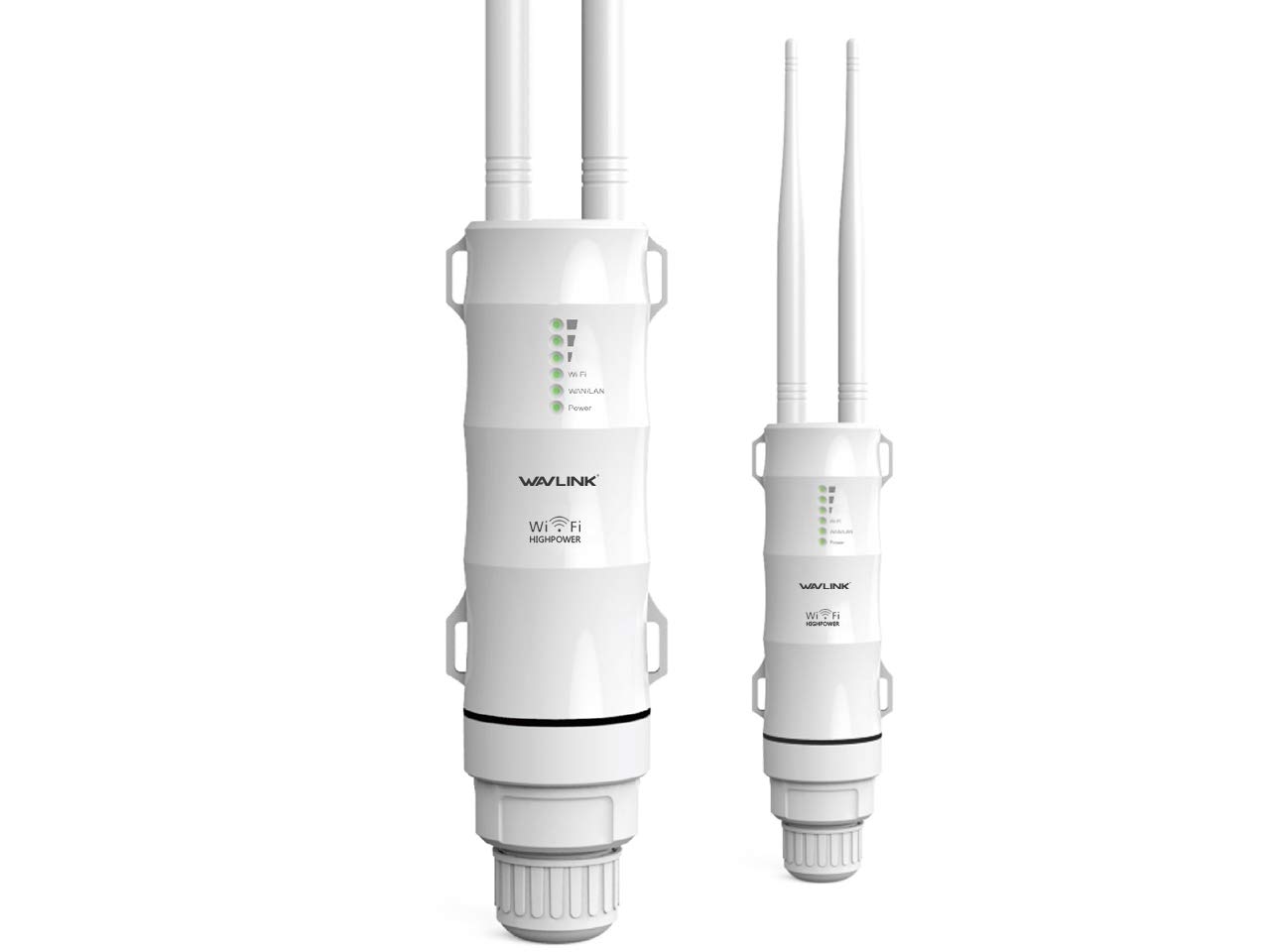 WAVLINK Outdoor WiFi Range Extender AC600 High Power Weatherproof Outdoor WiFi Extender for Backyard,Dual Band 2.4 & 5GHz Long Range Wifi Extender,Support WiFi Access Point/Repeater/Router/Bridge Mode