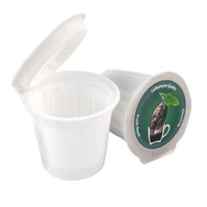 iFillCup, 240 Count Green - iFillCup, fill your own Empty Single Serve Pods. Eco friendly 100% recyclable pods for use in k cup brewers including 1.0 & 2.0 Keurig. Airtight to seal in freshness.