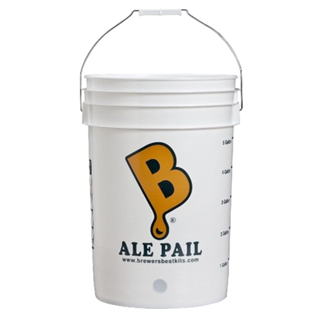 6.5 Gallon Bottling Bucket with Lid and Spigot for Bottling Beer