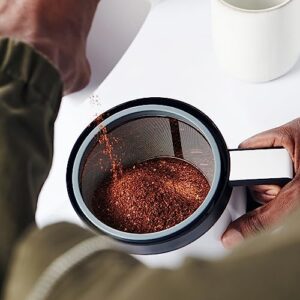 Able BASKET: Reusable Stainless Steel Coffee Filter for 8-12 Cup Coffee Makers