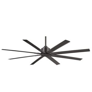 minka-aire xtreme h2o - 65-inch ceiling fan f896-65-si, smoked iron, reversible with remote control