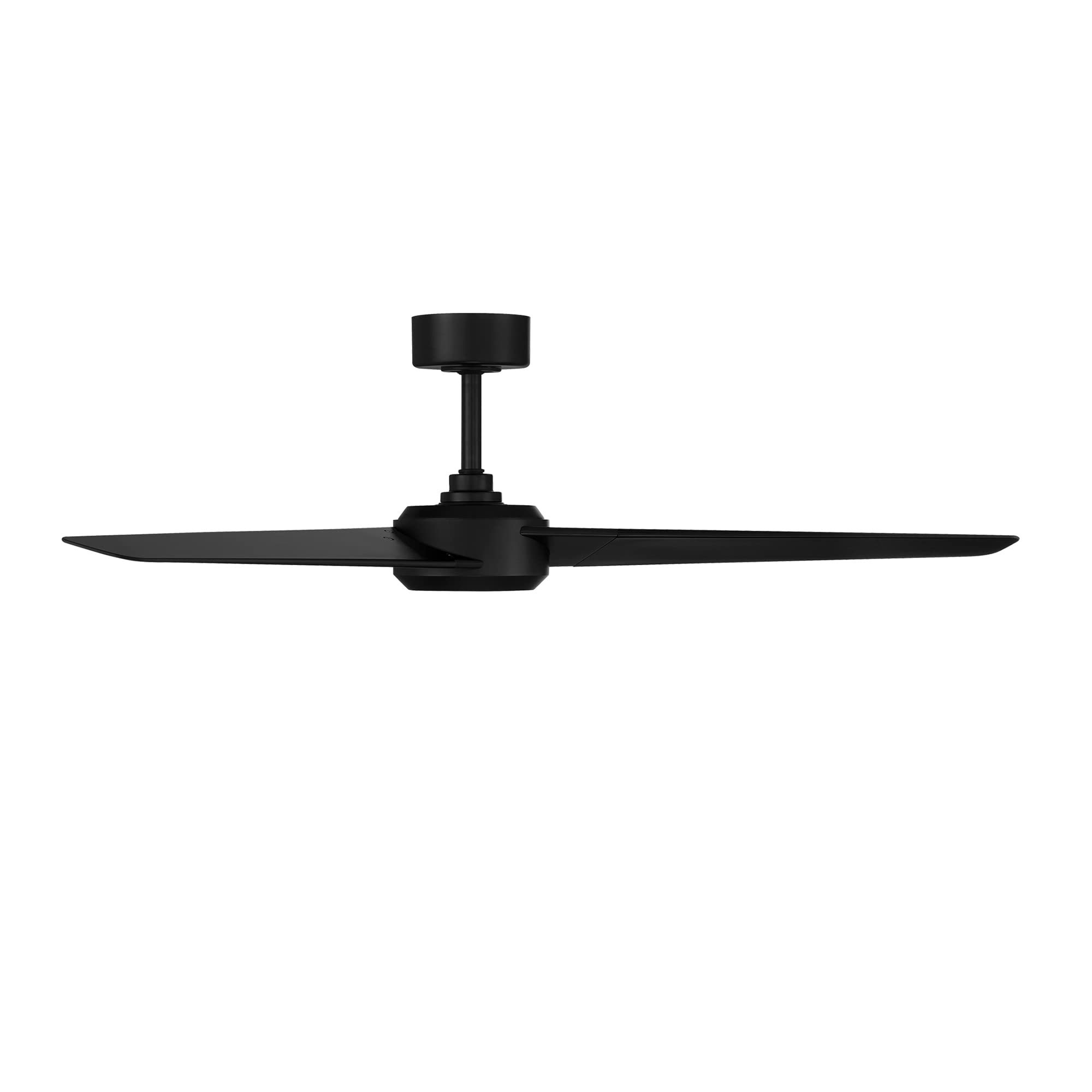 Modern Forms Ultra Indoor and Outdoor 3-Blade Smart Ceiling Fan 54in Matte Black UV-C LED Up-Light Kit and Remote Control