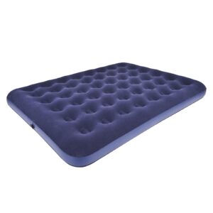 raptavis queen size air mattress inflatable bed, blow up mattress camping sleeping pad