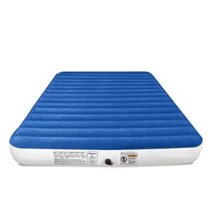 SoundAsleep Camping Series Air Mattress with Eco-Friendly PVC - Included Rechargeable Air Pump - Queen Size