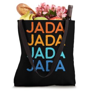 Jada Customize Name Outfit Idea Tote Bag