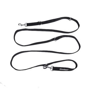 Rinsduall Dog Leash Multi-Function Leash Hands Free Dog Leash Nylon Dog Training Leash Solid and Adjustable Length 10 ft Width 1 inch