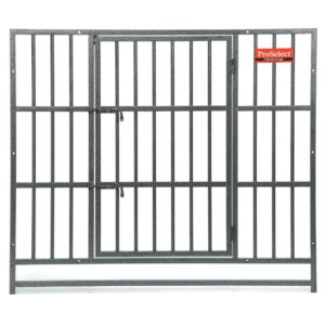 proselect replacement door frames - durable steel door frames modular kennel cages - large, silver