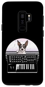 galaxy s9+ jack russell terrier dog modular synthesizer keyboard case