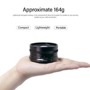 AstrHori 18mm F8 Full Frame Wide Angle Lens & Shift Lens Manual Prime Architecture Landscape Lens for Sony E Mount Mirrorless Camera A5000,A6000,A6500,A6600,NEX-3,NEX-5,NEX-7,A7,A9,NEX-6,etc.