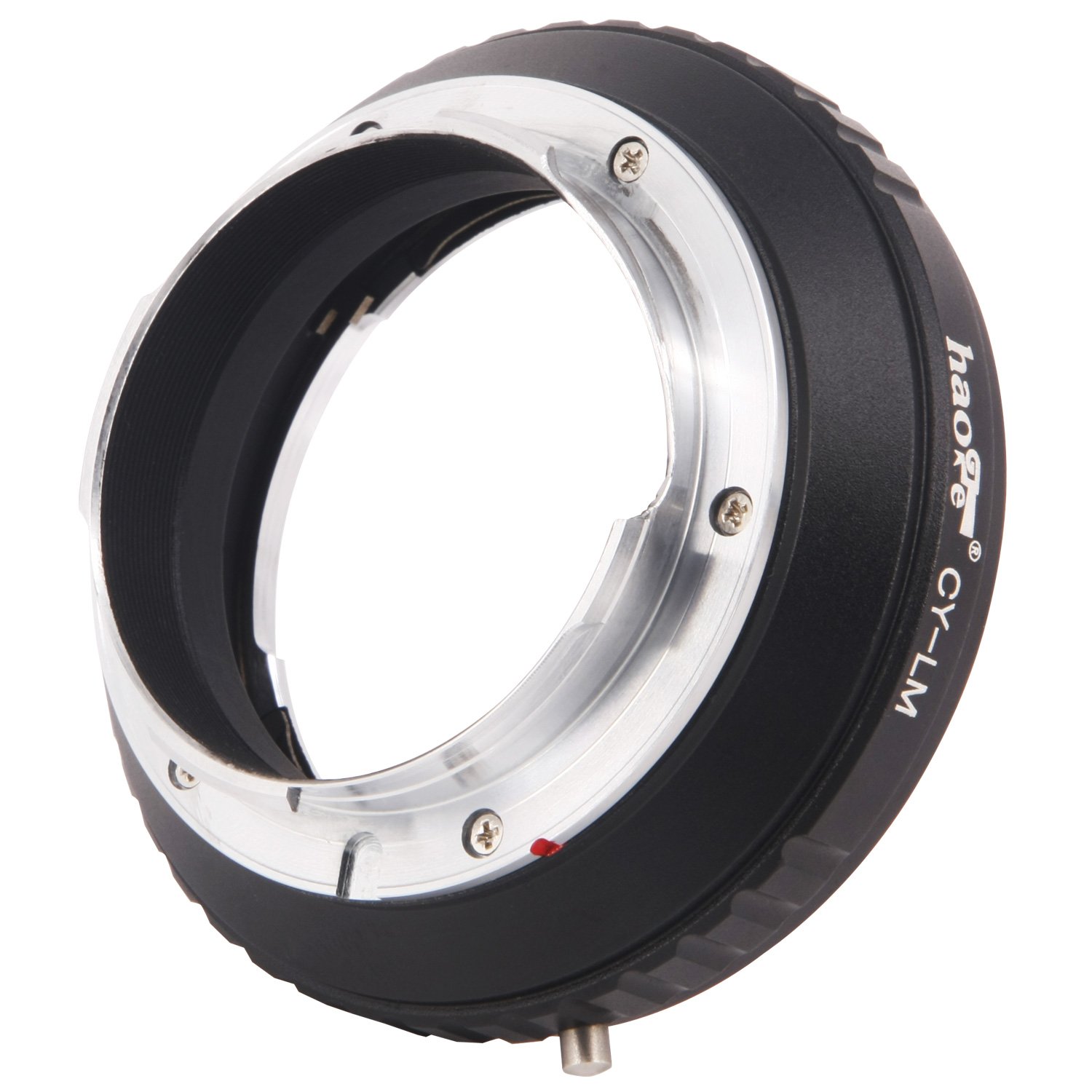 Haoge Lens Mount Adapter for Contax/Yashica C/Y CY Lens to Leica M LM Mount Camera such as M240, M240P, M262, M3, M2, M1, M4, M5, M6, MP, M7, M8, M9, M9-P, M Monochrom, M-E, M, M-P, M10, M-A