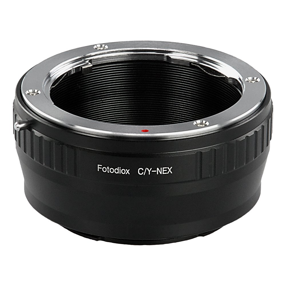 Fotodiox Lens Mount Adapter Compatible with Contax/Yashica Lenses to Sony E-Mount Cameras