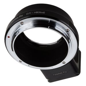 Fotodiox Pro Lens Mount Adapter, Contax/Yashica (CY) SLR Lens to Hasselblad XCD Mount Mirrorless Digital Camera Systems (such as X1D-50c and more)