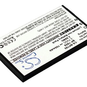 FYIOGXG Cameron Sino Battery for Kyocera CONTAX SL300RT, Finecam SL300R, Finecam SL400R PN:Kyocera BP-780S 700mAh