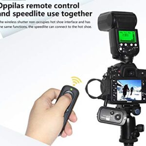 Pixel Oppilas 2.4GHz Digital Wireless Remote Shutter Release E3 for Canon, Fujifilm GFX50R, Samsung, Contax, Sigma and Hassleblad Cameras, Replaces Can RS-60E3