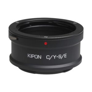 kipon adapter for contax yashica mount lens on sony e mount mirrorless camera