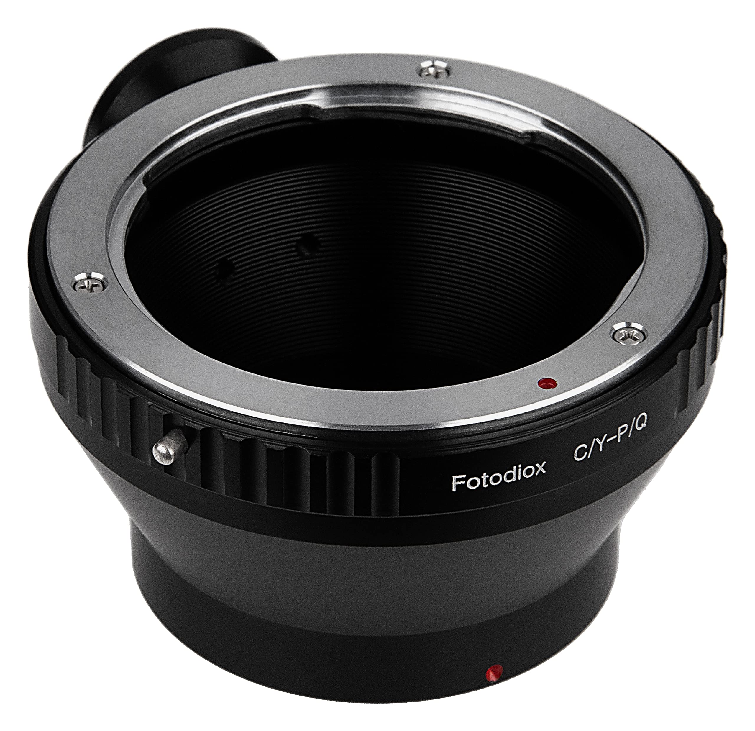 Fotodiox Lens Mount Adapter, Contax/Yashica (also known as c/y) Lens to Pentax Q-Series Camera, fits Pentax Q Mirrorless Cameras