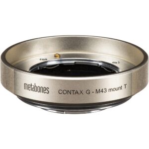 metabones contax g to micro fourthirds t adapter (gold)