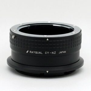 japan hobby tool lens mount adapter for contax/yashika lens to nikon z-mount camera made in japan cy-nz