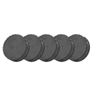 lens 5pcs plastic back cover lens, rear protective cover suitable for contax for yasica c y mount slr camera lens