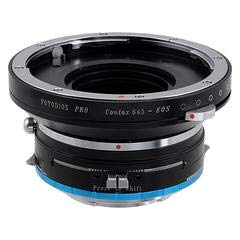 fotodiox pro combo shift lens mount adapter compatible with contax 645 lenses to sony e-mount cameras