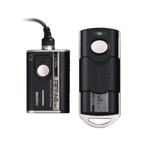 smdv rfn4 rf-905 wireless remote shutter release for canon, olympus, fuji, samsung, sigma, pentax, contax and hasselblad - transmitter and receiver