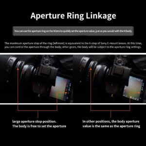 Monster Adapter LA-NE1 Auto Focus Compatible with Contax N Mount Lens to S0NY- E Mount Camera