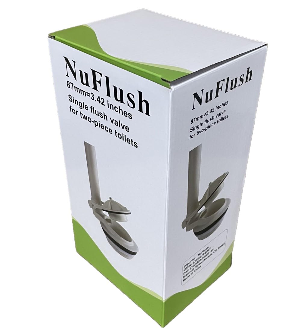 American Standard Champion 4 Toilet Replacement Kit Two Piece Flush Valve with NuFlush Adjustable Hight Fill Valve