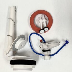 NuFlush American Standard Champion 4 Flapper Valve Replacement Kit with Hi-Speed Fill Valve