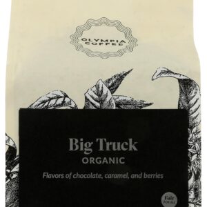 OLYMPIA COFFEE Organic Big Truck Whole Bean Coffee, 12 OZ