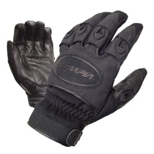 olympia sports men's ventor gloves (black, large)