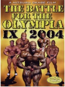 the battle for the (mr.) olympia ix / 2004 - 2 dvd set - 7 hours