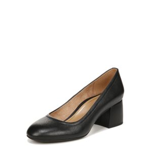 vionic carmel women's pump dress shoes black nappa - 8.5 medium