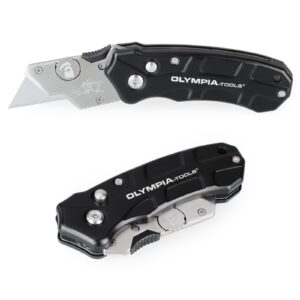 olympia tools turbofold utility knife, 33-200