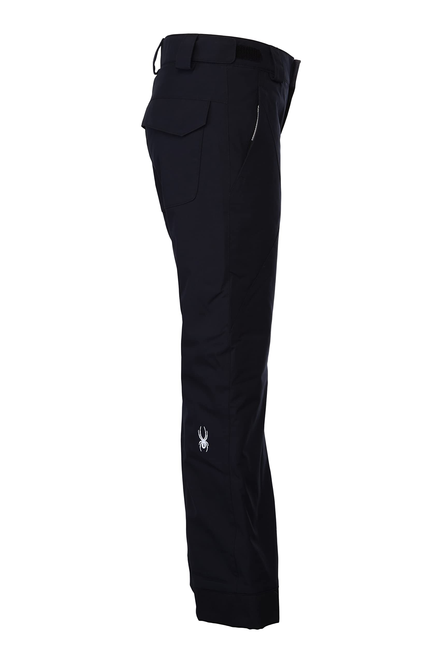 Spyder Active Sports Girls Olympia Insulated Ski Pant, Black White, 20