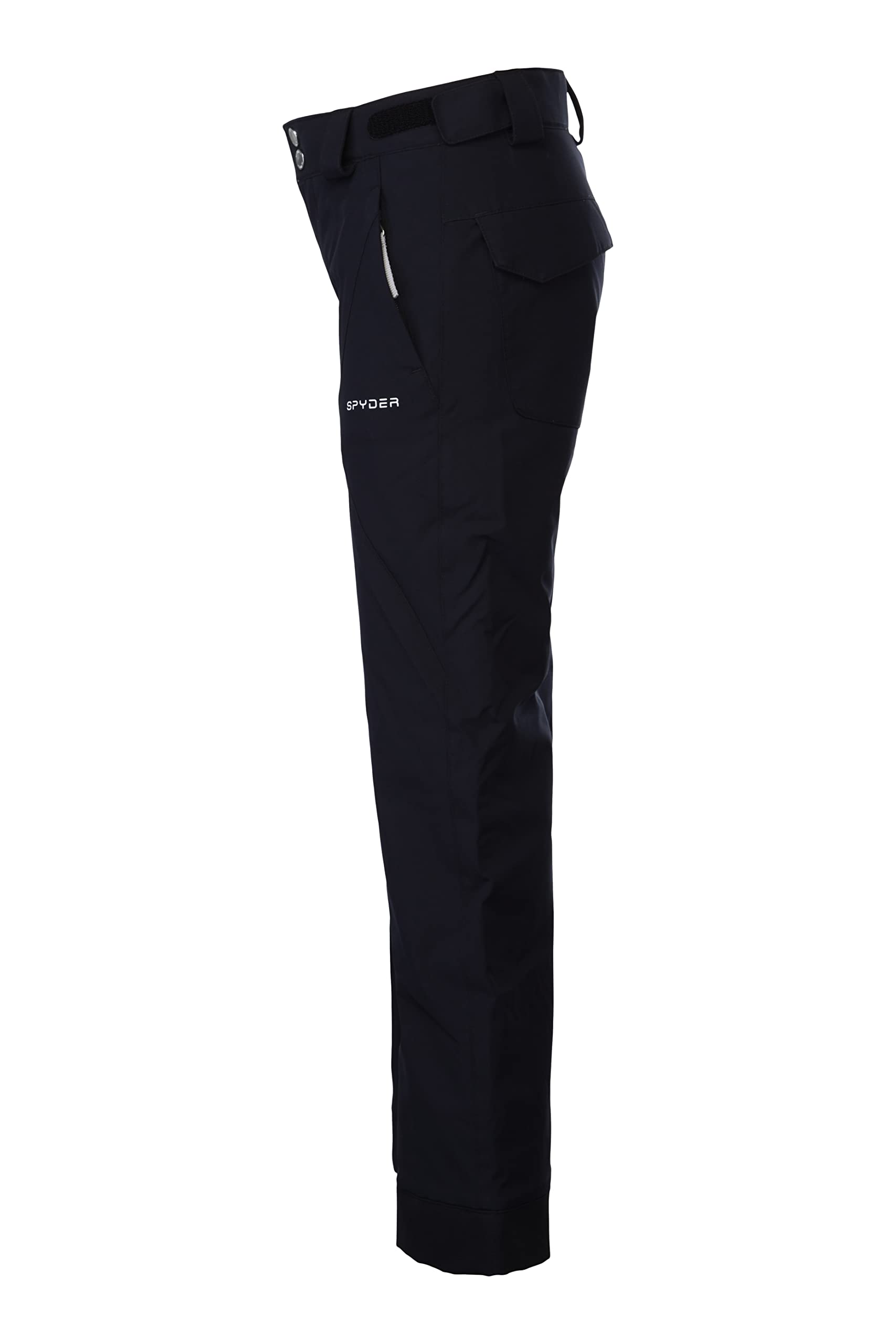 Spyder Active Sports Girls Olympia Insulated Ski Pant, Black White, 20