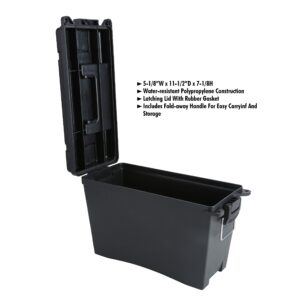 Olympia Tools Plastic Field/Ammo Storage Boxes, Black, 84-404