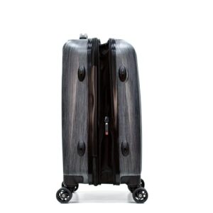 Olympia U.S.A. Aerolite Expandable Lightweight Suitcase with TSA Lock, Available in 3-Piece Luggage Set/21-inch/25-inch/29-inch, Gray