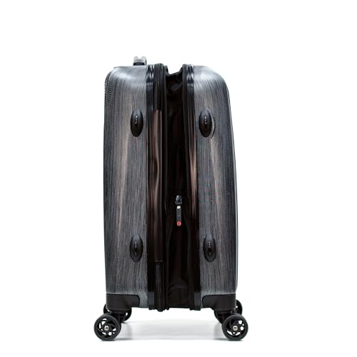 Olympia U.S.A. Aerolite Expandable Lightweight Suitcase with TSA Lock, Available in 3-Piece Luggage Set/21-inch/25-inch/29-inch, Gray