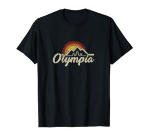 olympia washington retro vintage shirt | gift t-shirt