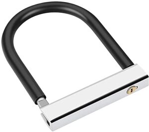 bicycle lock u-shaped lock anti-theft lock crescent lock core, anti-hydraulic shear, suitable for motorcycle/bike