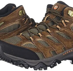 Merrell Men's Moab 3 Mid Waterproof Hiking Boot, Earth, 11