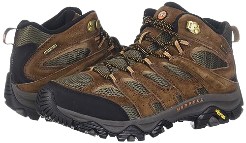 Merrell Men's Moab 3 Mid Waterproof Hiking Boot, Earth, 11