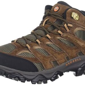 Merrell Men's Moab 3 Mid Waterproof Hiking Boot, Earth, 11